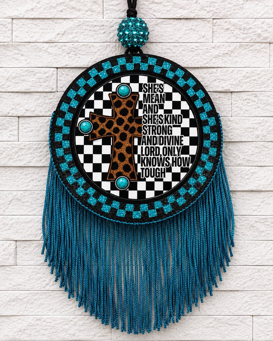 She's Mean, She's Kind Western Faith Fringe Car Freshie – Scent ...